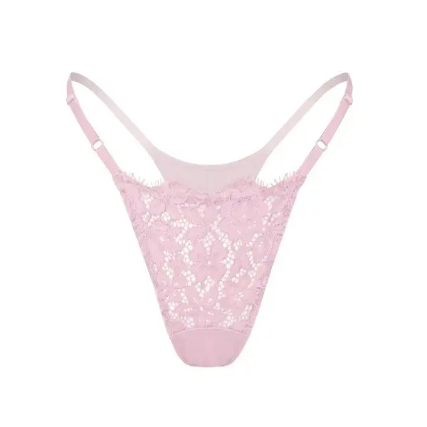 MONIQUE MORIN LINGERIE Frisson Micro-g Thong Rose - Pink