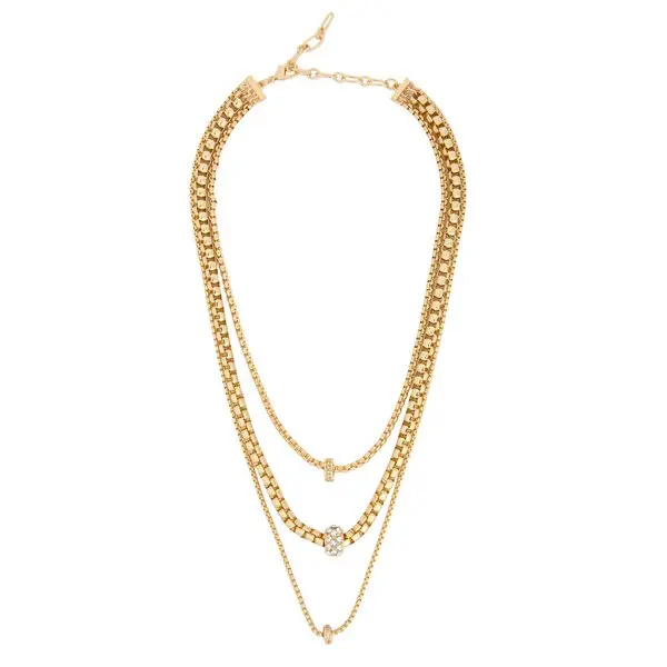 Saachi Multi-charm Radiance Layered Necklace - Gold