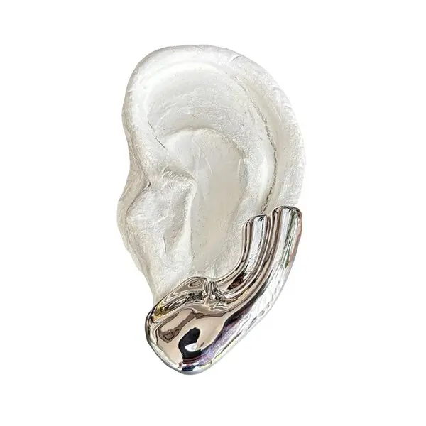 LONDON ATELIER BYPRODUCT Ear Cuff - Silver