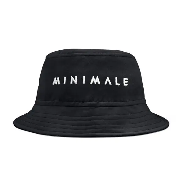 MINIMALE ANIMALE Hide & Seek Bucket Hat - Black