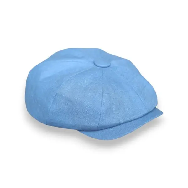 MISTER MILLER - MASTER HATTER Albert's Wave Bakerboy Cap - Blue