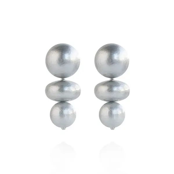 SAULE LABEL Nola Earrings - Silver