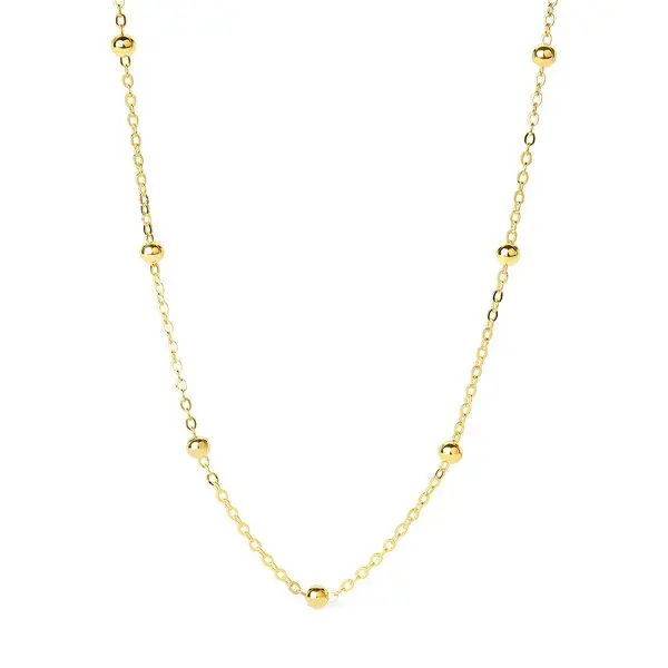 FREQNC ATELIER Rhea Beaded Necklace - Gold