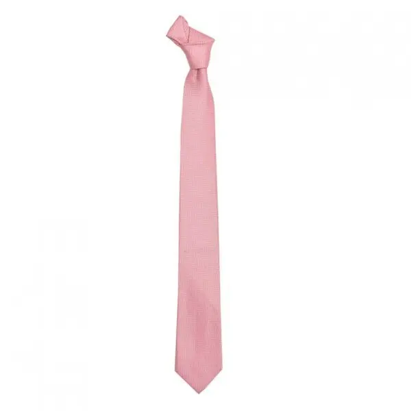 DAVID WEJ Textured Neck Tie - Pink