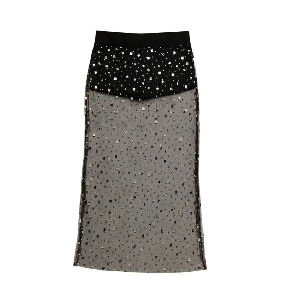 YORSTRULY Stardust Tulle Skirt With Built-in Shorts