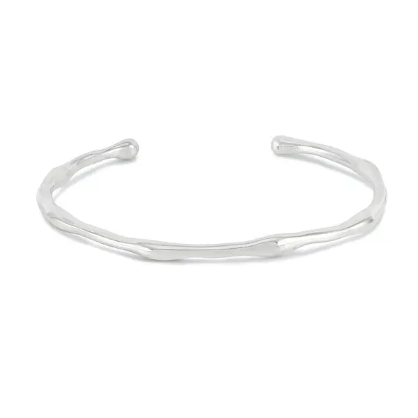 DOWER & HALL Waterfall Bangle In Sterling - Silver
