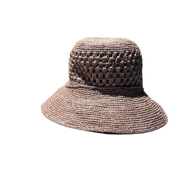 ZANATANY CONCEPTS Raffia Hat - Brown