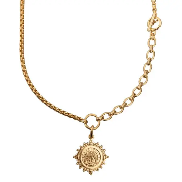 IN CAUDA VENENUM Celeste Necklace - Gold