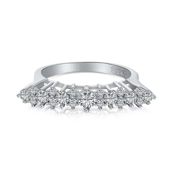 VIVIANA HALIL The Gabriella Premium Zirconia Ring - Silver