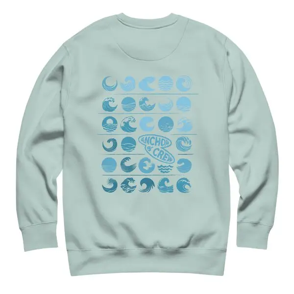 ANCHOR & CREW Organic Cotton Sweatshirt - Blue