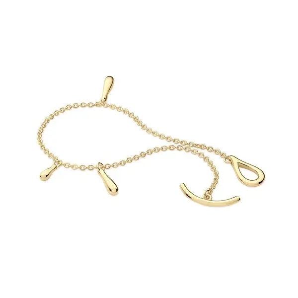 LUCY QUARTERMAINE Drop Vermeil Bracelet - Gold
