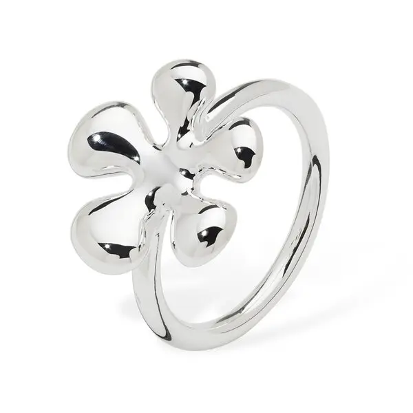 LUCY QUARTERMAINE Sterling Splash Ring - Silver
