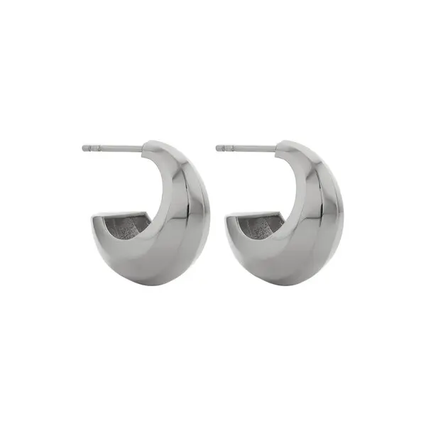 Zoë & Morgan Cira Hoop Earrings - Silver
