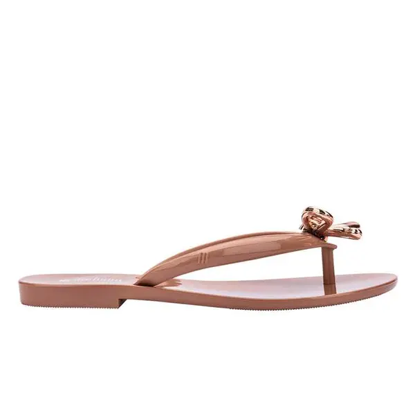 Melissa Harmonic Iris Thong Sandals - Brown
