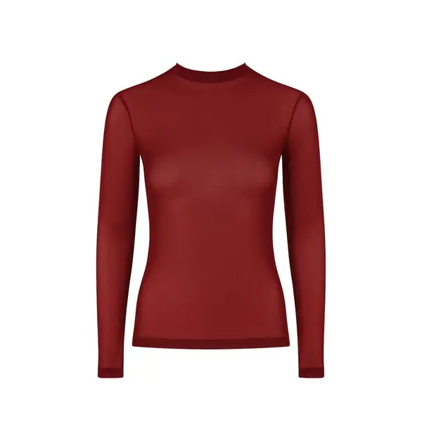 BALOU Fitted Translucent Top