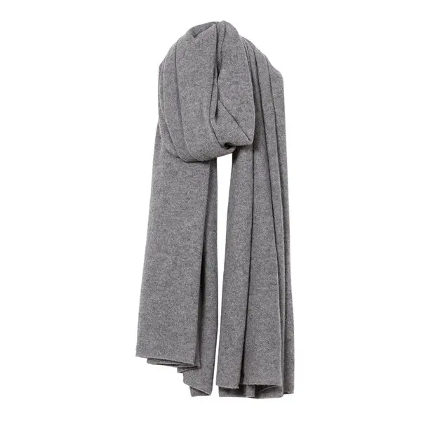 COVE Lola Dark Cashmere Travel Wrap - Grey