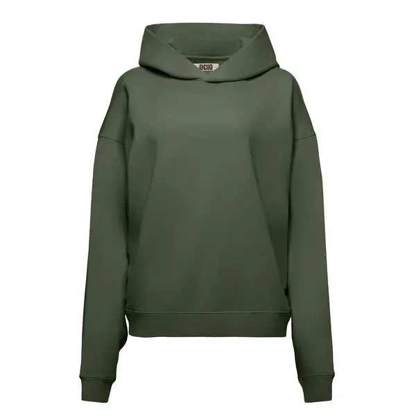 OCIO LEISUREWEAR Oversized Hooded Sweatshirt - Green