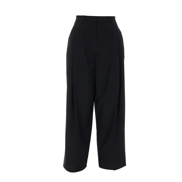 ZAMSEE Wool Tapered Ankle-length Trousers