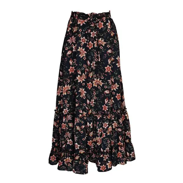 JENNAFER GRACE Liberty Floral Maxi Skirt