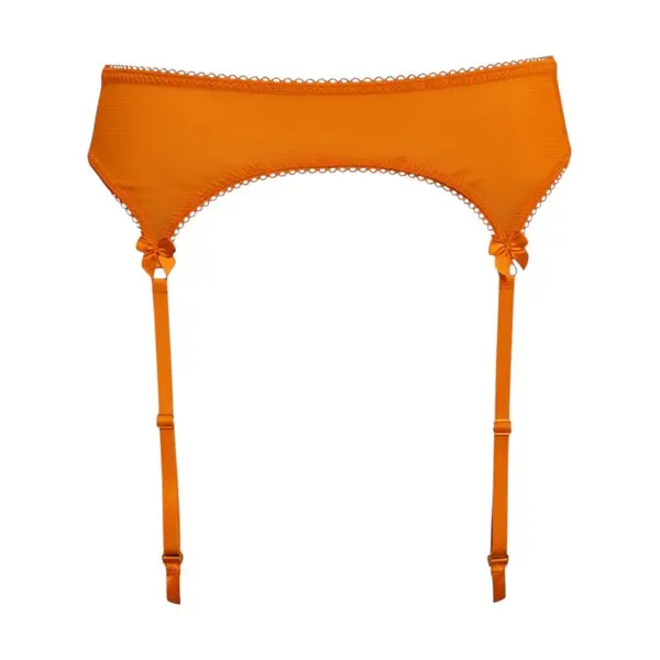 THE COOLGIRL NYC Jane Garter Belt - Orange