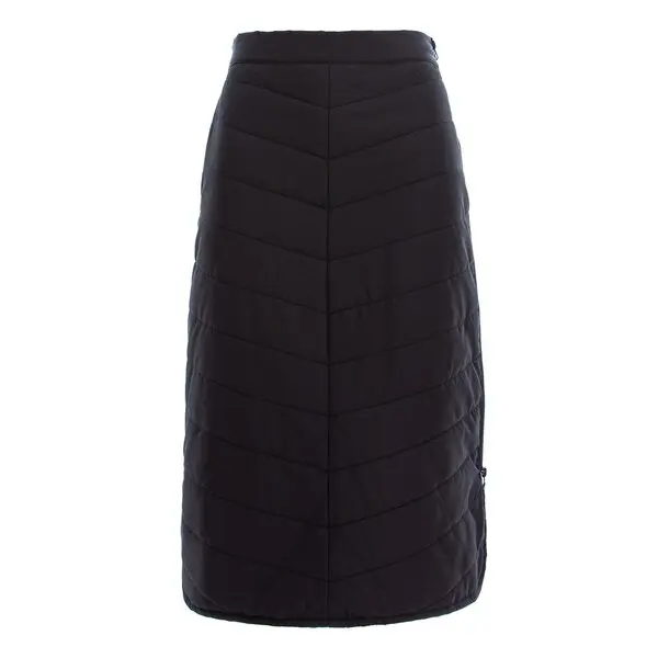 CONCEPT A TROIS Quilted Skirt With Removable Zipper