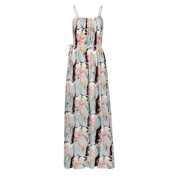 OH!ZUZA NIGHT&DAY Floral Open Back Maxi Dress