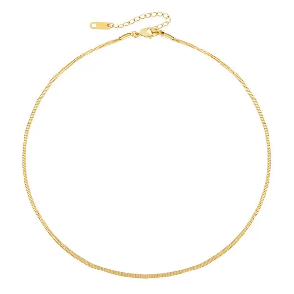 ARCTIC FOX & CO. Box Chain Necklace - Gold