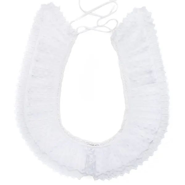 AZIMA MUSAYEVA Genevieve Collar - White