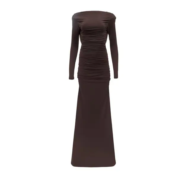 FOREVER YOUNG THE LABEL Tamara Backless Maxi Gown