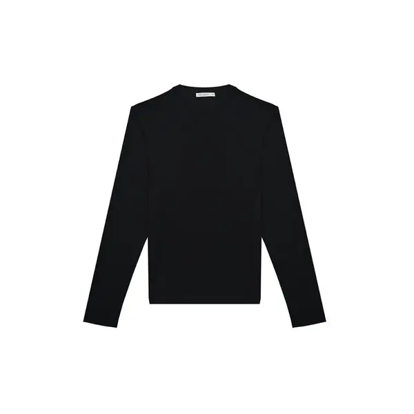 THE KOOZY Nate Long Sleeve In Cotton Pg - Black