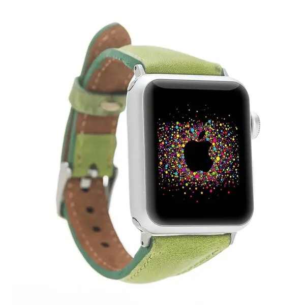 LEATHERE Apple Watch Band - Green