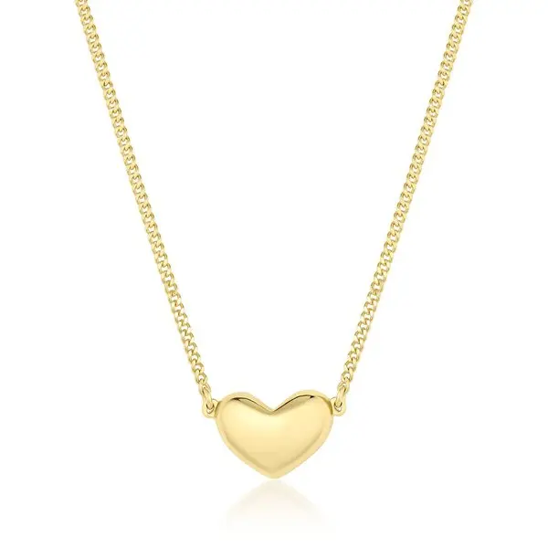 SET & STONES Mila Heart Necklace - Gold