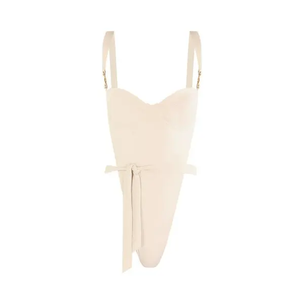 BELLETAGE SWIMWEAR St. Tropez One-piece Swimsuit - White