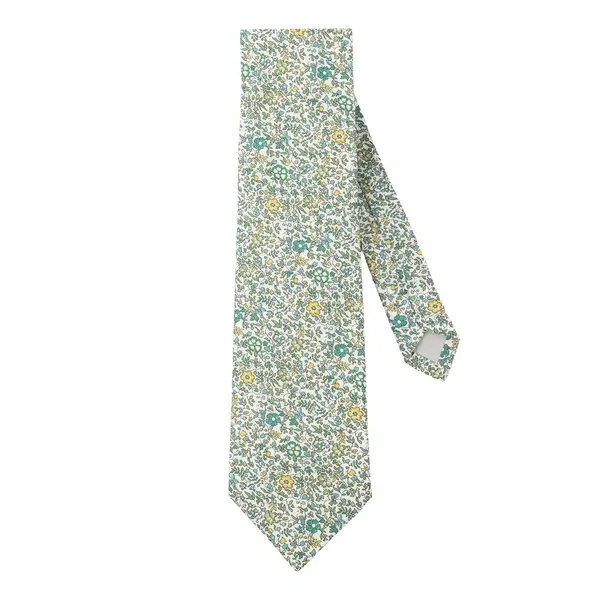 LE COLONEL Lime Katie & Millie Liberty Tie - Green