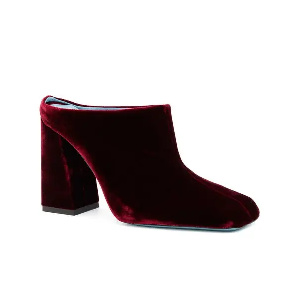 VALENTINA RANGONI Zurli Velvet Slides
