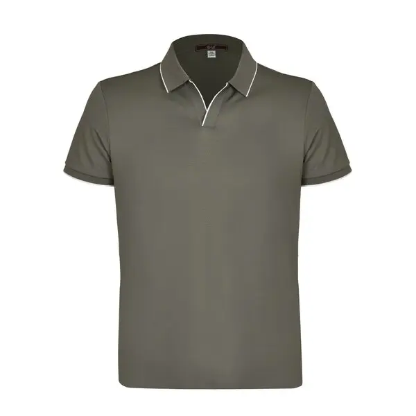 DAVID WEJ Marco V-neck Polo Shirt
