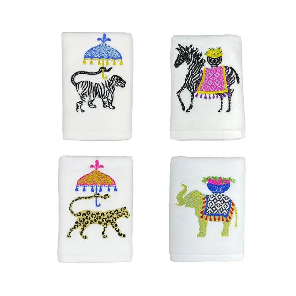 GELIVING Hand Towels For Bathroom Finger Towel Set Bath & Kitchen Decor