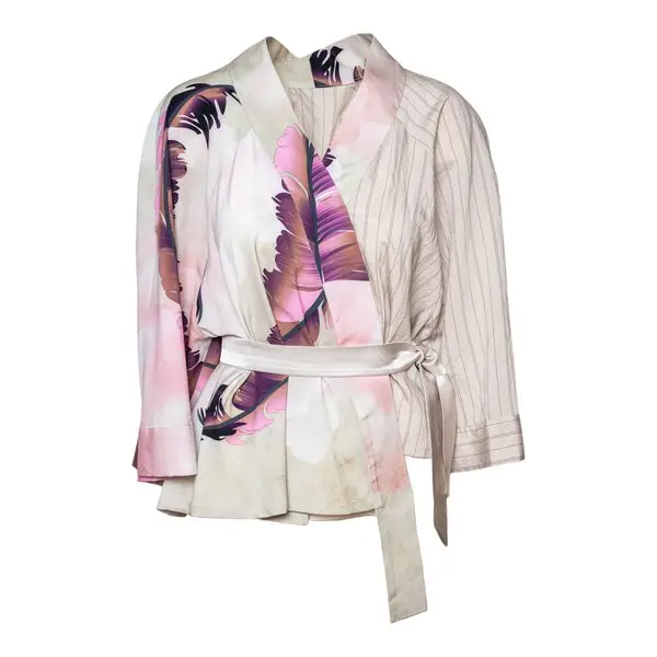 ARTISTA Neutrals Touch Kimono - Brown