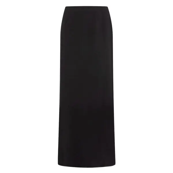 CAVANAGH BAKER Stretch Wool Crepe Slit Skirt