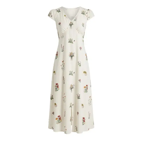 ASHITA FERNANDES Mira Floral Dress