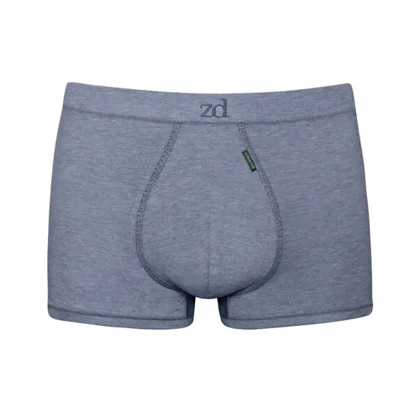 ZD ZERO DEFECTS Ikaria Men’s Trunk – Premium Egyptian Cotton Denim - Blue