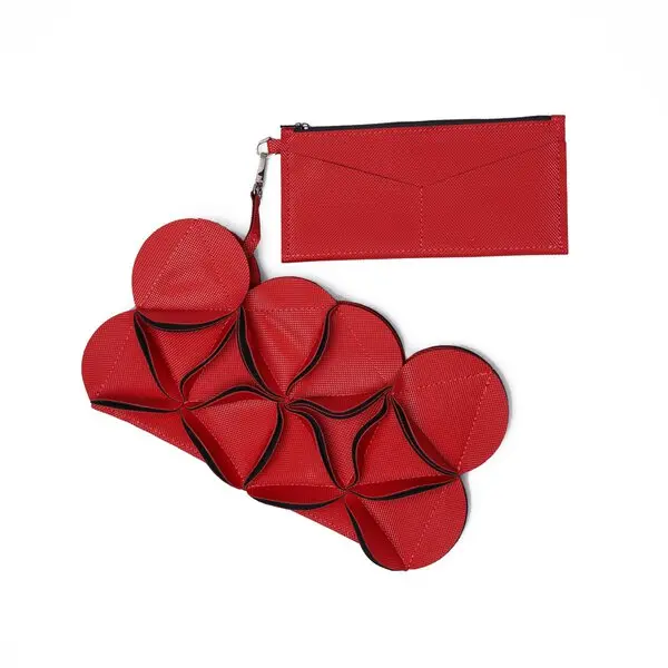 ELEMOOD_JAPAN Rectangle Shoulder Bag - Red