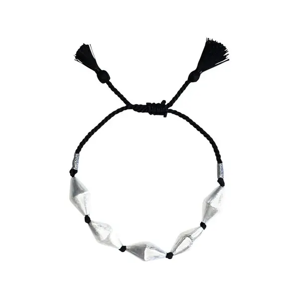RIZE Dholki Bracelet - Silver/black