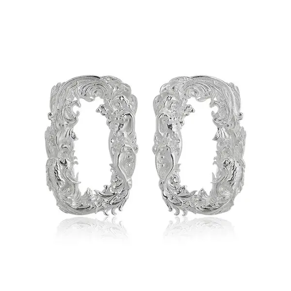 STEFAN TIRON Juliet Silva Earrings - Silver