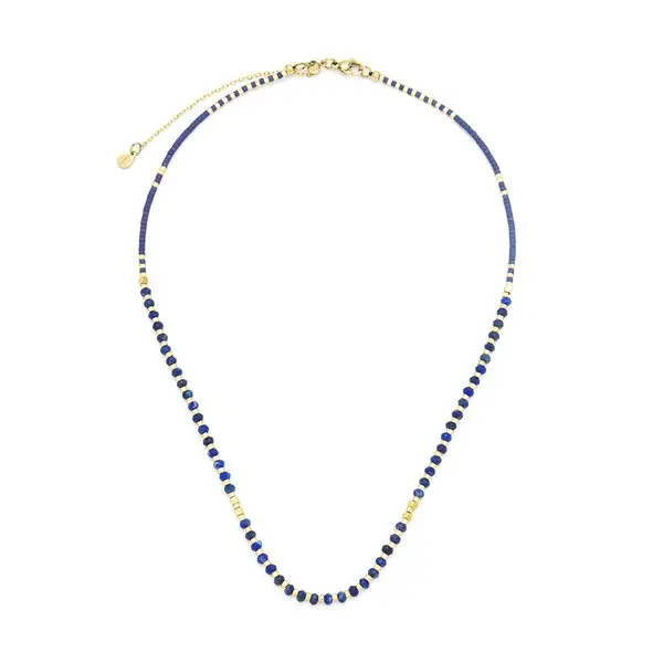 KAMARIA Lumira Mini Gemstone Necklace - Blue