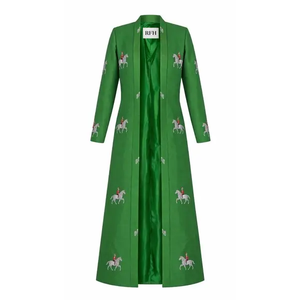 ROQAIA FASHION HOUSE Embroidered Jacquard Jacket
