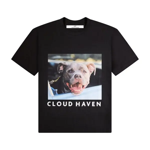 CLOUD HAVEN Graphic Boyfriend T-shirt