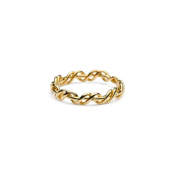 SHABELLA NYC Braided Ring - Gold