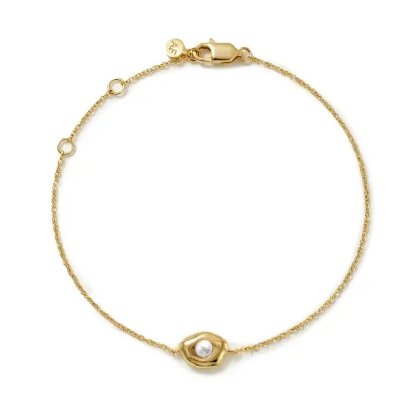 ARCTIC FOX & CO. June Birthstone Vermeil Bracelet - Gold