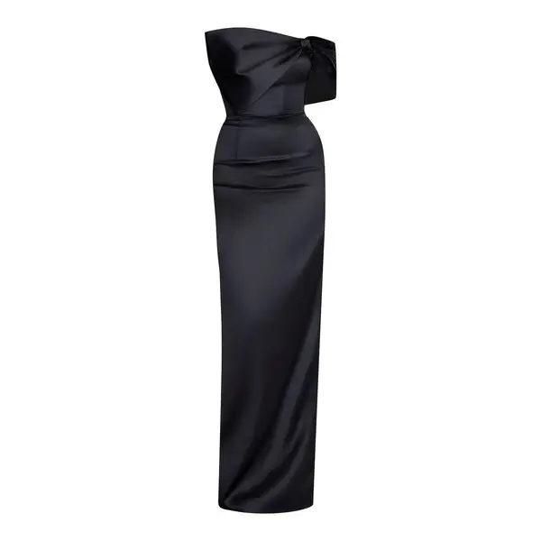MODA GLAM Grace Strapless Gown